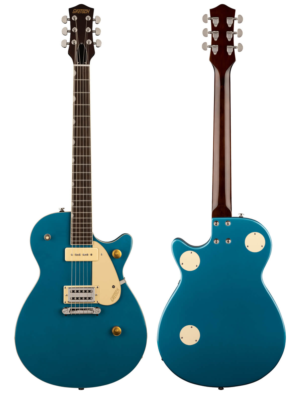 New Gretsch G2215-P90 Streamliner Junior Jet Club, Ocean Turquoise ...
